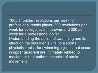 Biomech of swimming PRESENTATION OF BIOMECHANICS | PPT