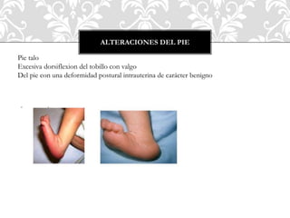 Biomecánica de la marcha patológica MARCHA PATOLOGICA ALTERACIONES DEL ...