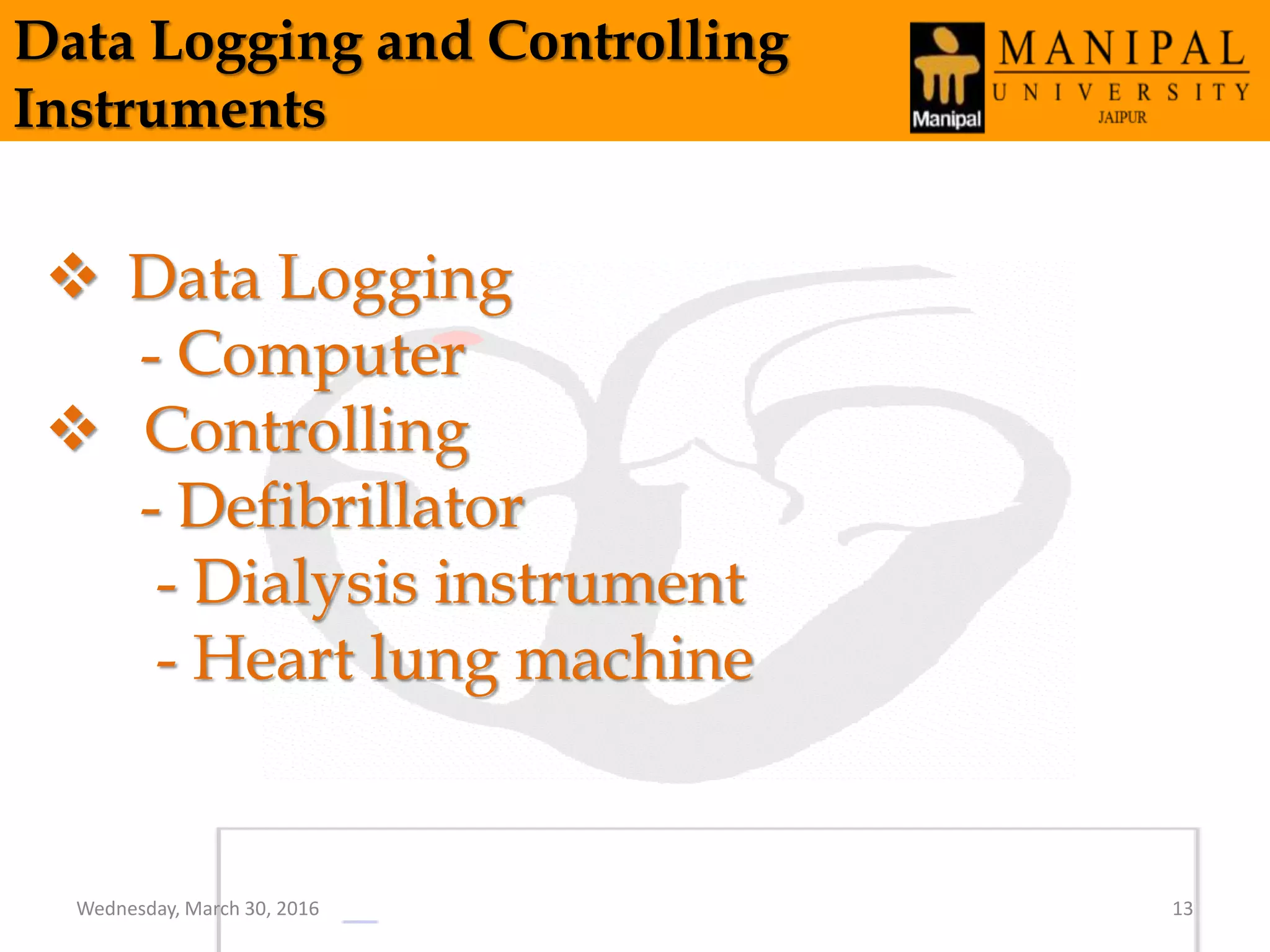 Biomedical Instrumentation | PPTX