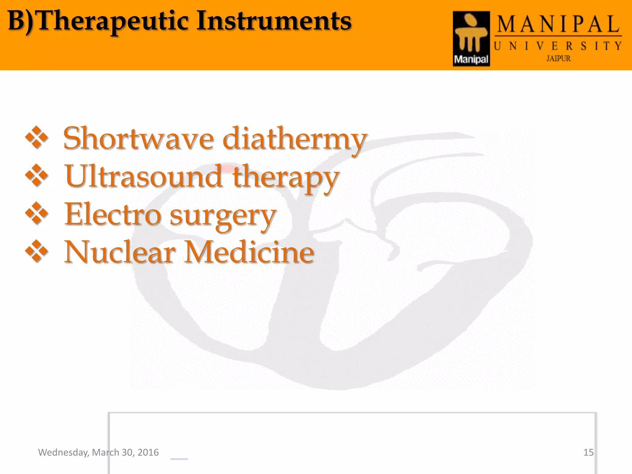Biomedical Instrumentation | PPTX