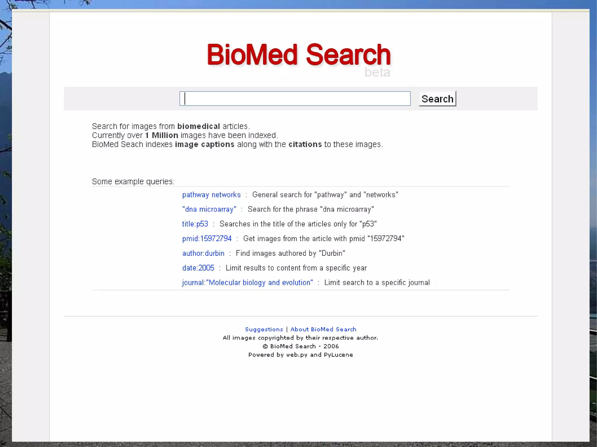 Biomedical Search engines | PPT