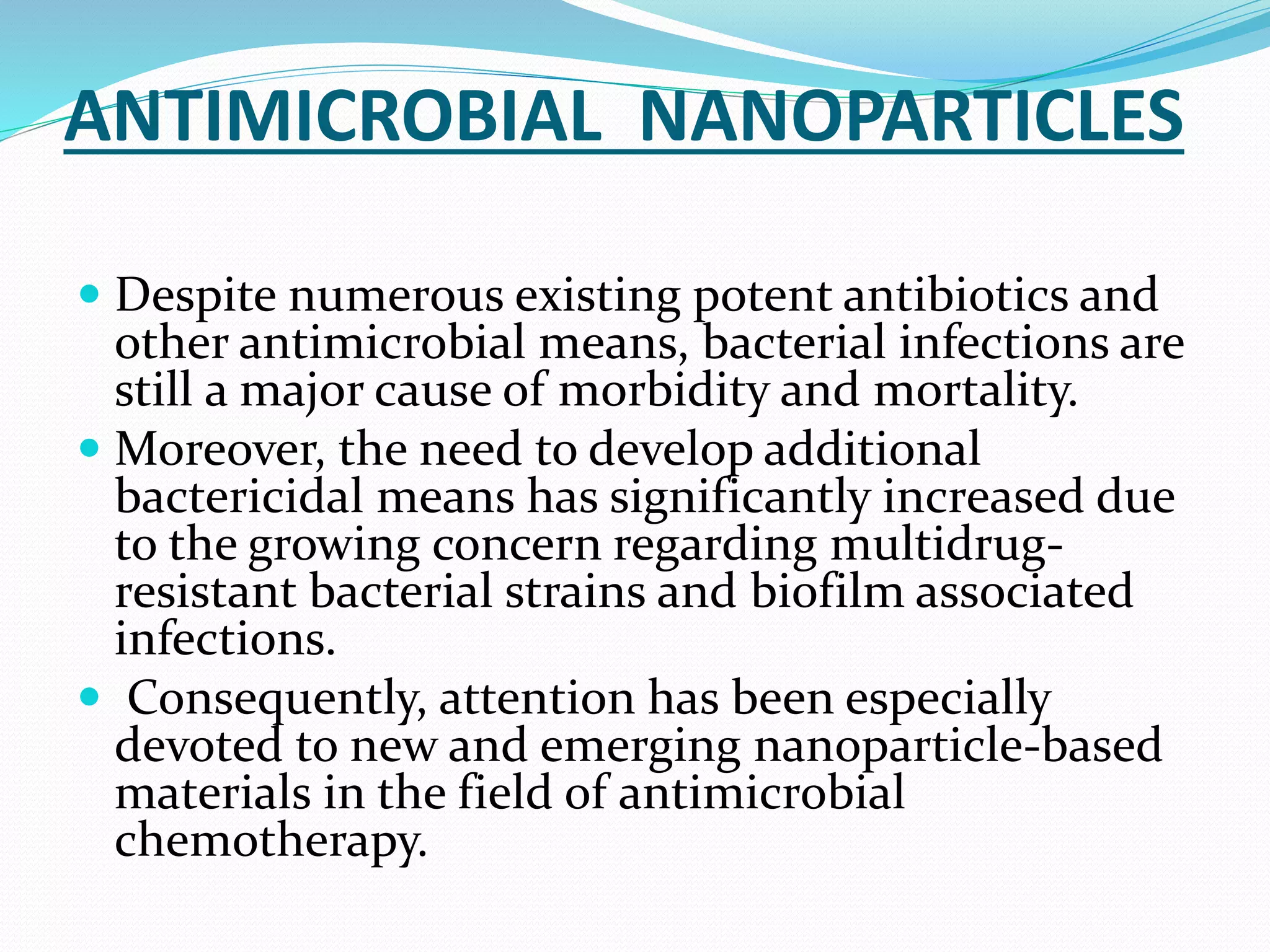 Biomedical applications of nanoparticles | PPTX