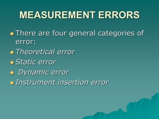 Biomedical categories of measurements | PPT