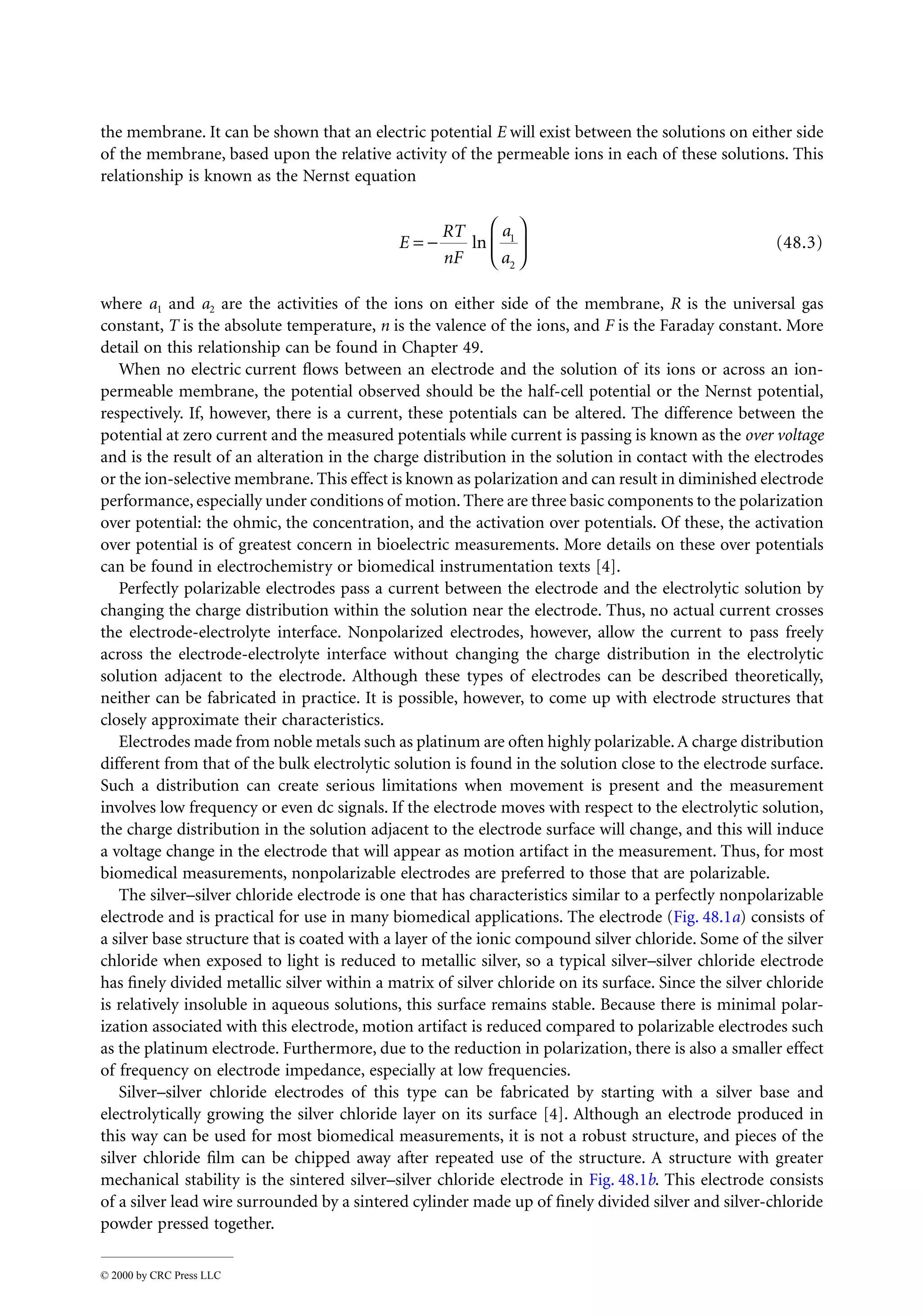 Biomedical electrodes | PDF