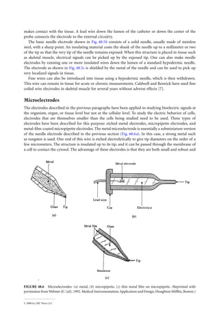 Biomedical electrodes | PDF