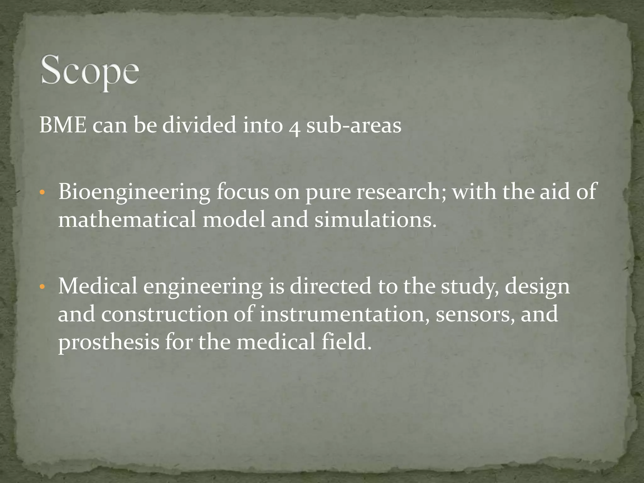 Biomedical Engineering Department in Hospital | PPT