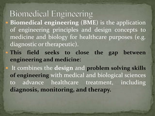 Biomedical Engineering Department in Hospital | PPT