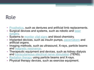 Biomedical engineer | PPTX | Physical Therapy | Wellness