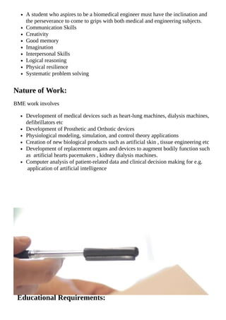 Biomedical Engineering | PDF