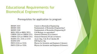 Biomedical engineering presentation | PPTX