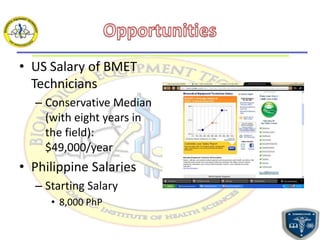BMET DMMCIHS | PPTX