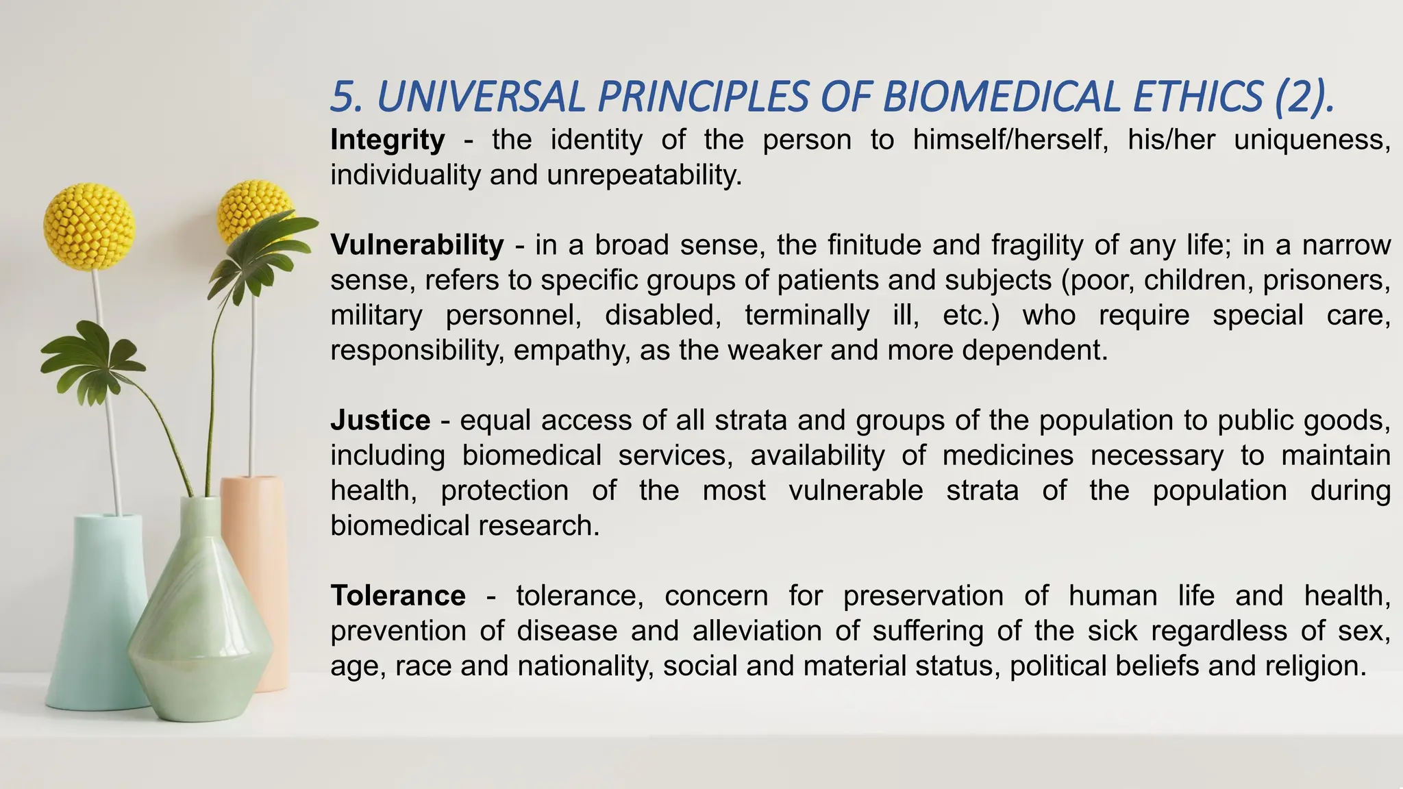 Biomedical ethics Lecture. Main principals and history.pptx