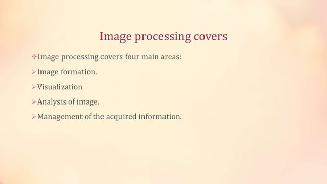 Bio medical image processing | PPTX