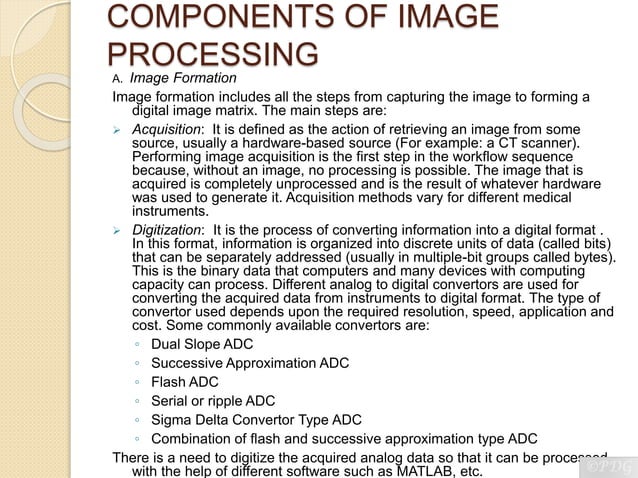 Biomedical image processing ppt | PPTX