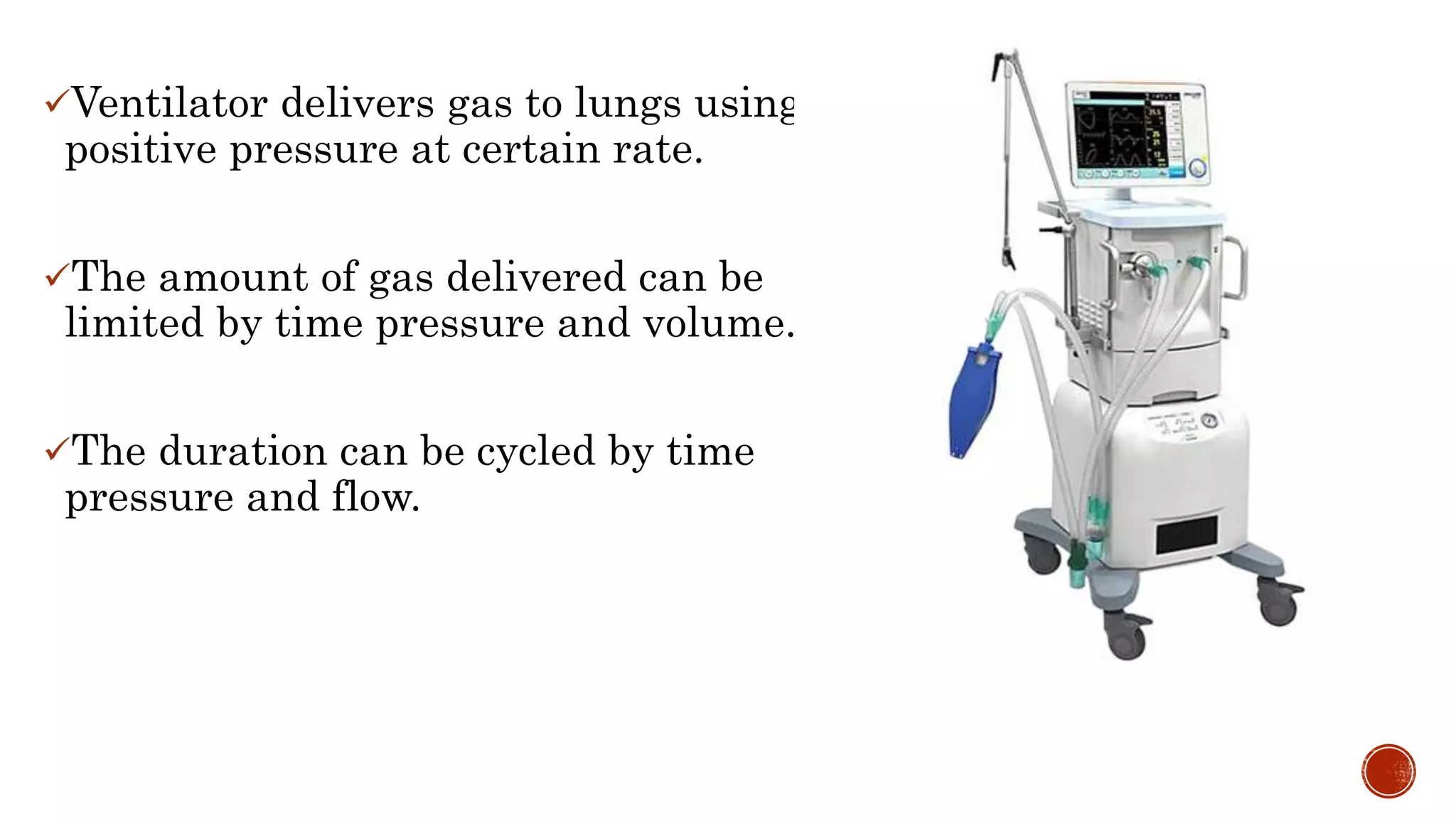 Ventilators - Biomedical Instrumentation | PPTX
