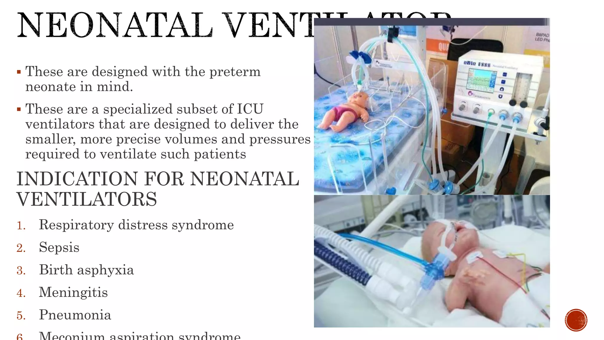 Ventilators - Biomedical Instrumentation | PPTX