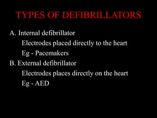 Defibrillators | PPTX