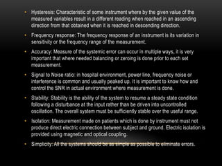 Biomedical instrumentation | PPTX