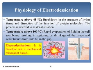 Electrodessication Bio Medical Instrumentation | PDF