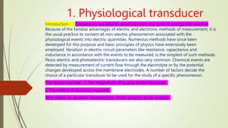 Biomedical instrumentation in TY BSc Physics | PPT