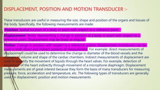 Biomedical instrumentation in TY BSc Physics | PPT