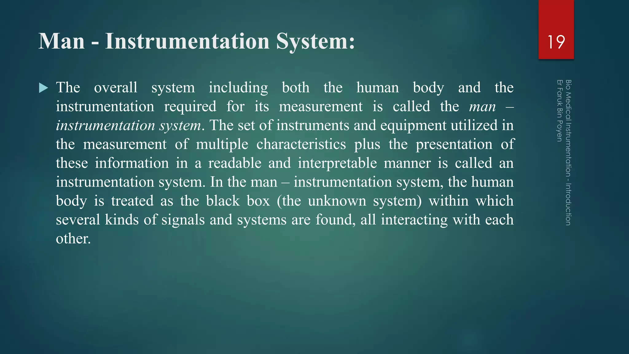 Bio medical instrument – introduction | PDF