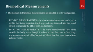 Bio medical instrument – introduction | PDF