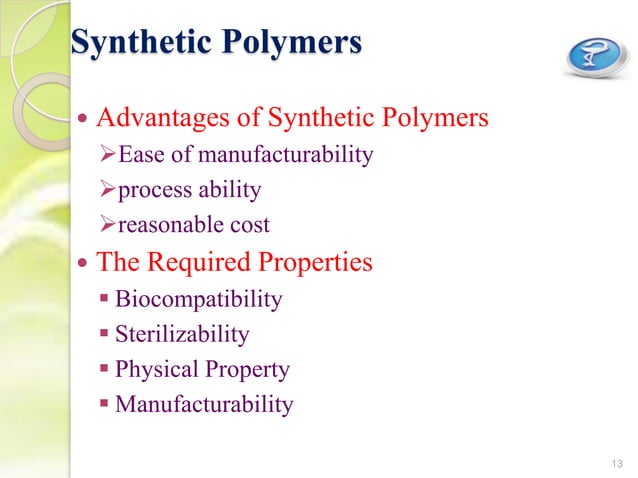 Biomedical polymers | PPTX