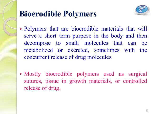 Biomedical polymers | PPTX