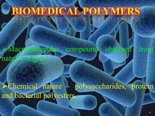 Biomedical polymers | PPTX