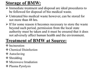 Biomedical Waste Management with Case Study ppt by Avaneesh Yadav | PPTX