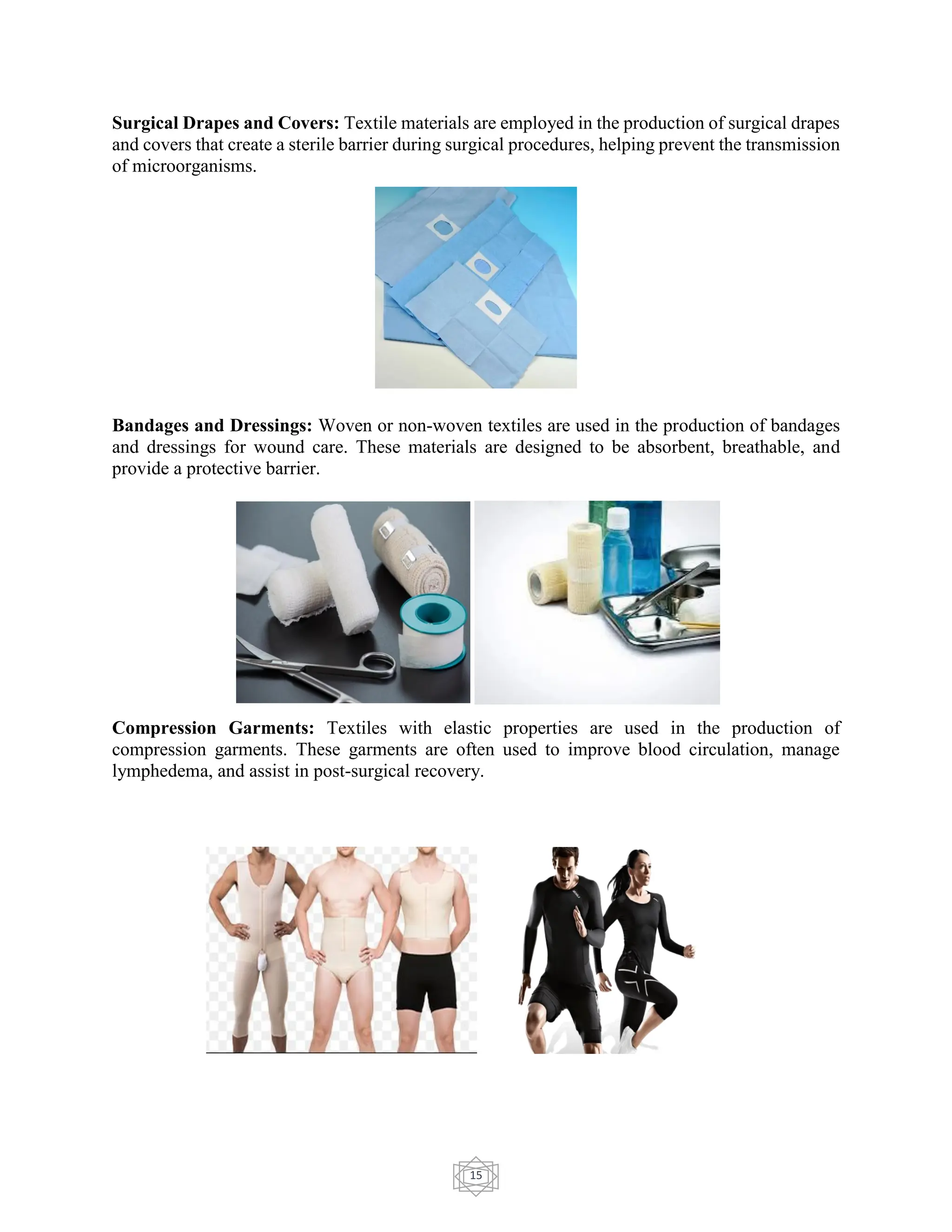 Textile uses in Biomedical & textile Medical Products.pdf