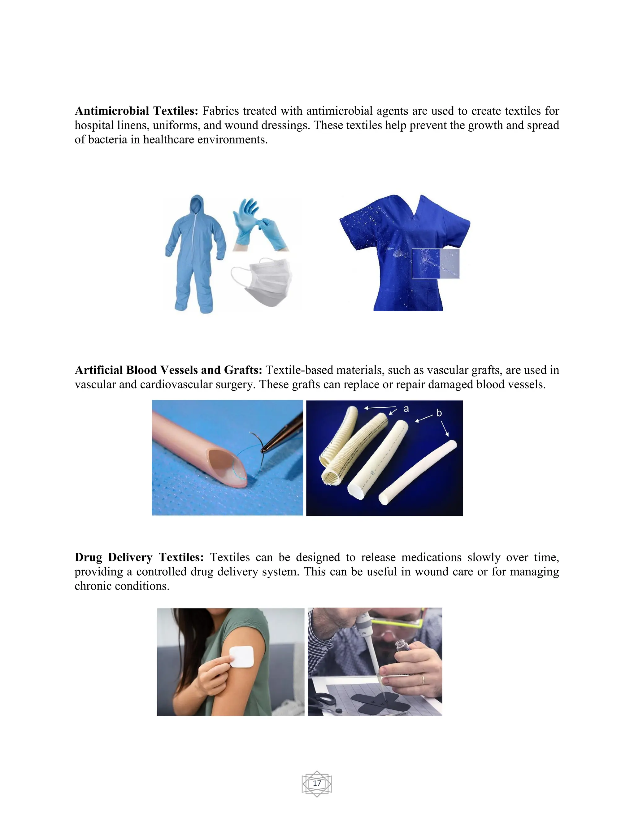 Textile uses in Biomedical & textile Medical Products.pdf