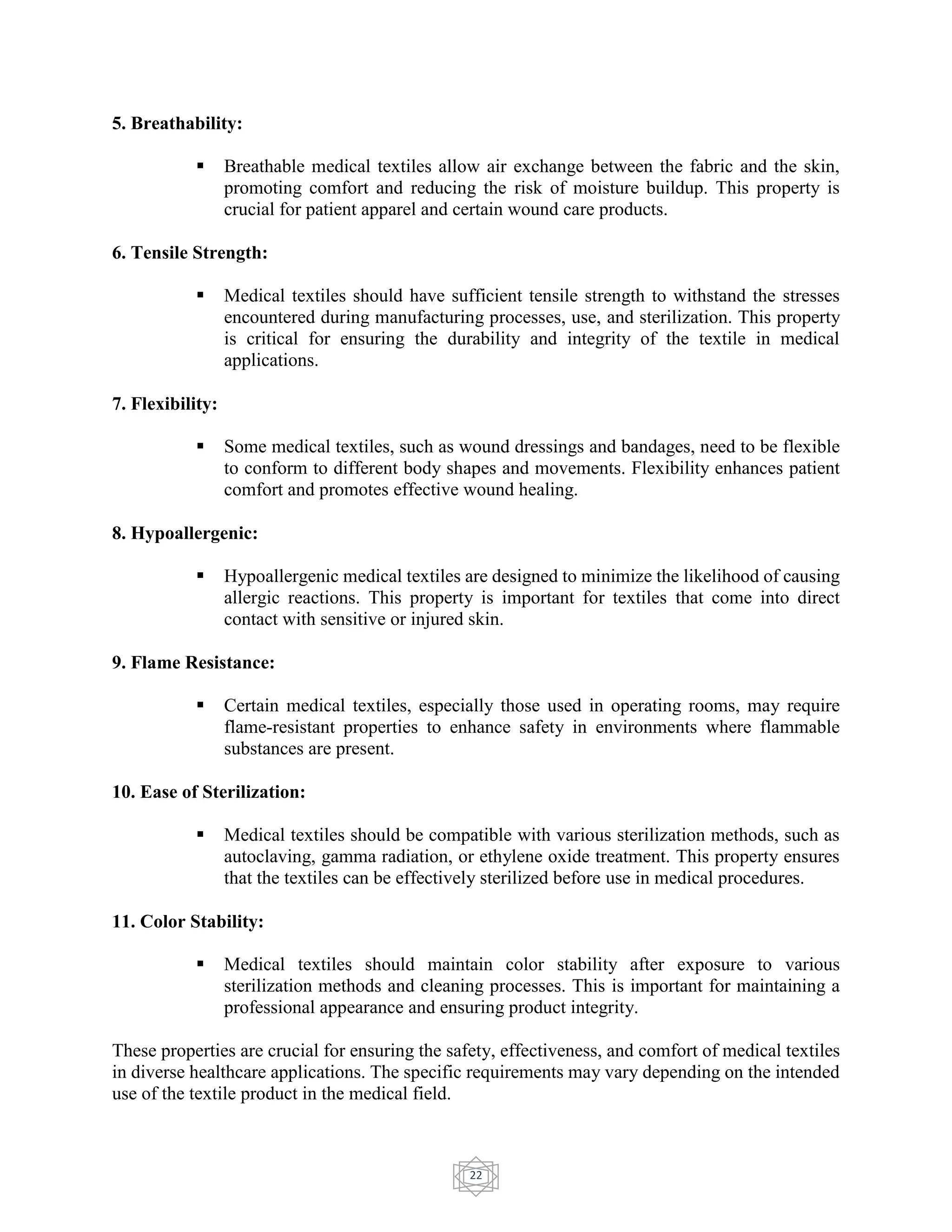 Textile uses in Biomedical & textile Medical Products.pdf