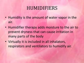 Bio medical respiratory system and therapy eqiupment......(Nandu) | PPT