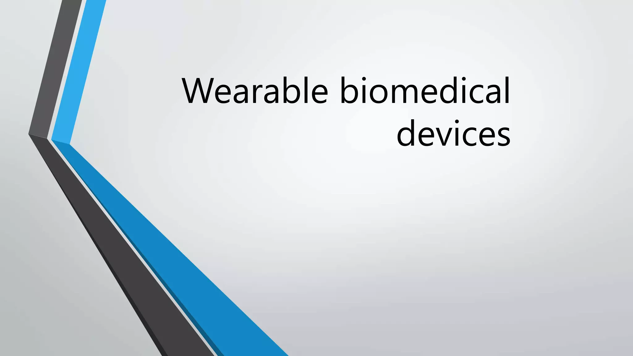 Biomedical sensors | PPTX