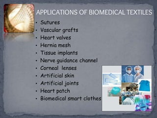 Biomedical Textiles | PPTX
