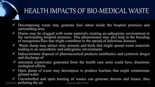Biomedical waste | PPTX