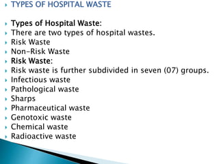 Bio medical waste | PPTX | Chemistry | Science