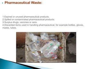 Bio medical waste | PPTX | Chemistry | Science