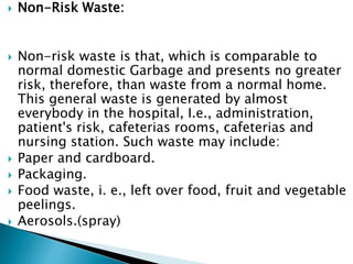 Bio medical waste | PPTX