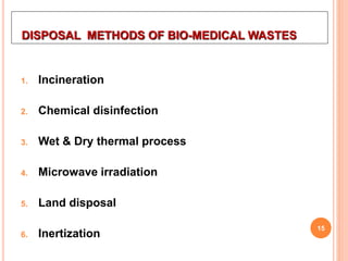 Biomedical waste | PPT