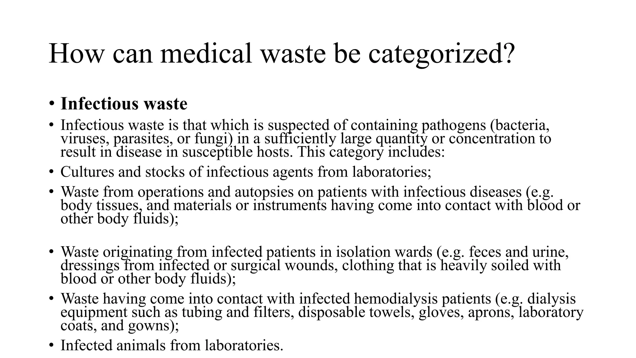 Biomedical waste | PPTX