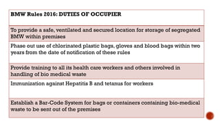 Bio Medical Waste is important standard solution | PDF
