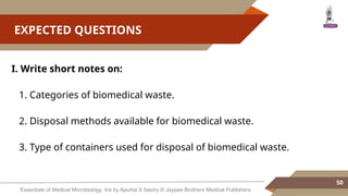 Bio Medical Waste management microbiology.pptx