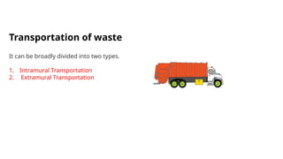 BIO MEDICAL WASTE MANAGEMENT, SEGREGATION, HANDALING, TRANSPORTATION ...