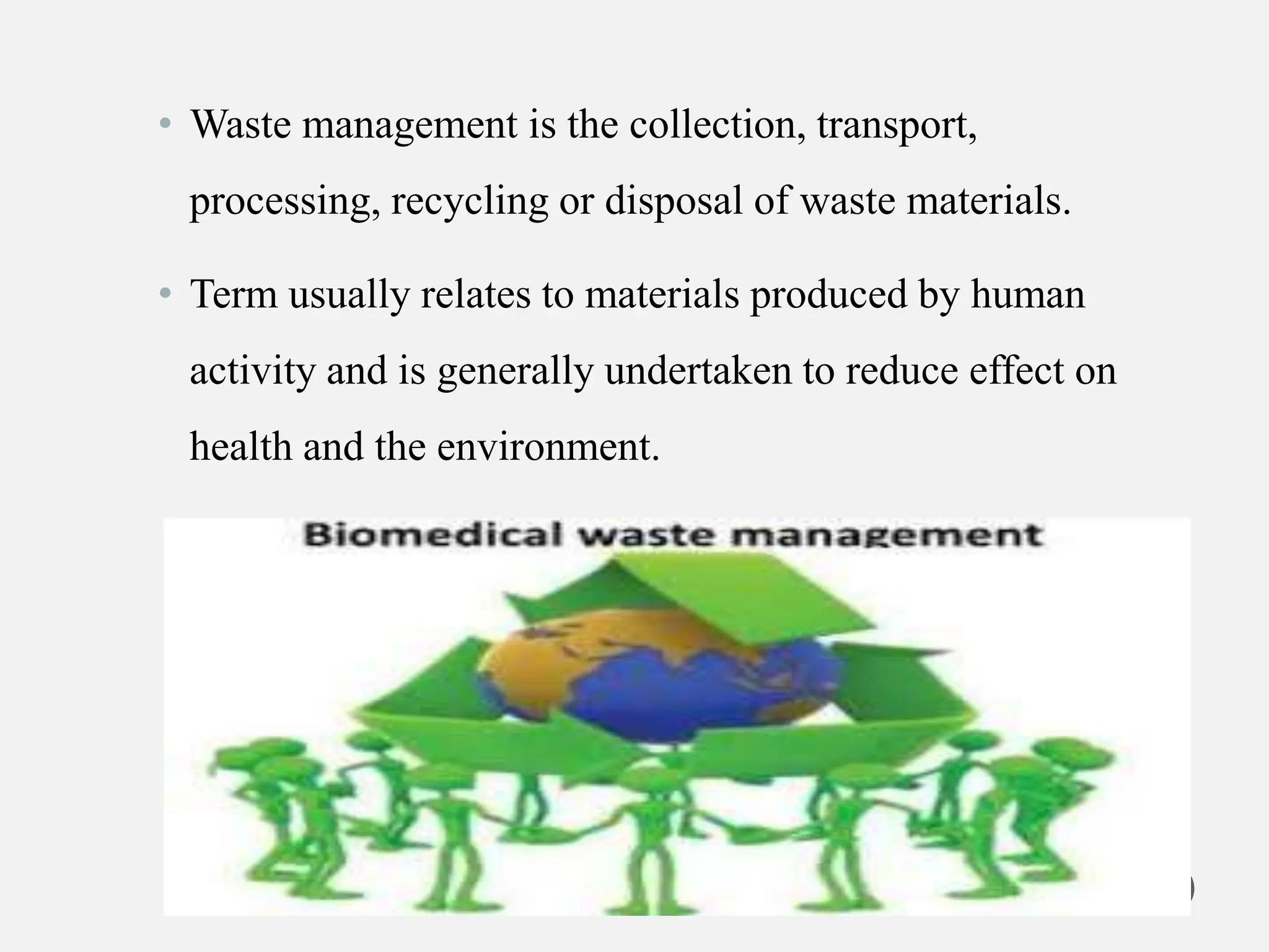 biomedical waste management various types.pptx