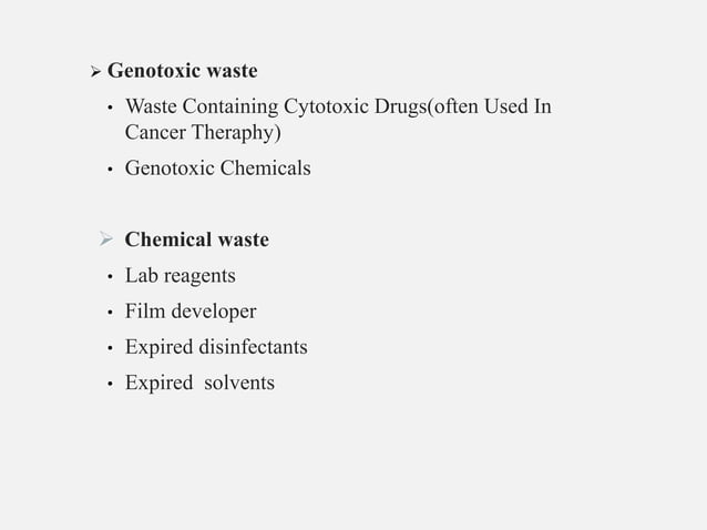 biomedical waste management various types.pptx