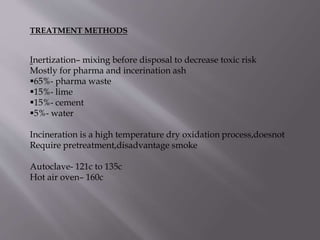 Biomedical waste,diaster management,occupational health,genetics,mental ...