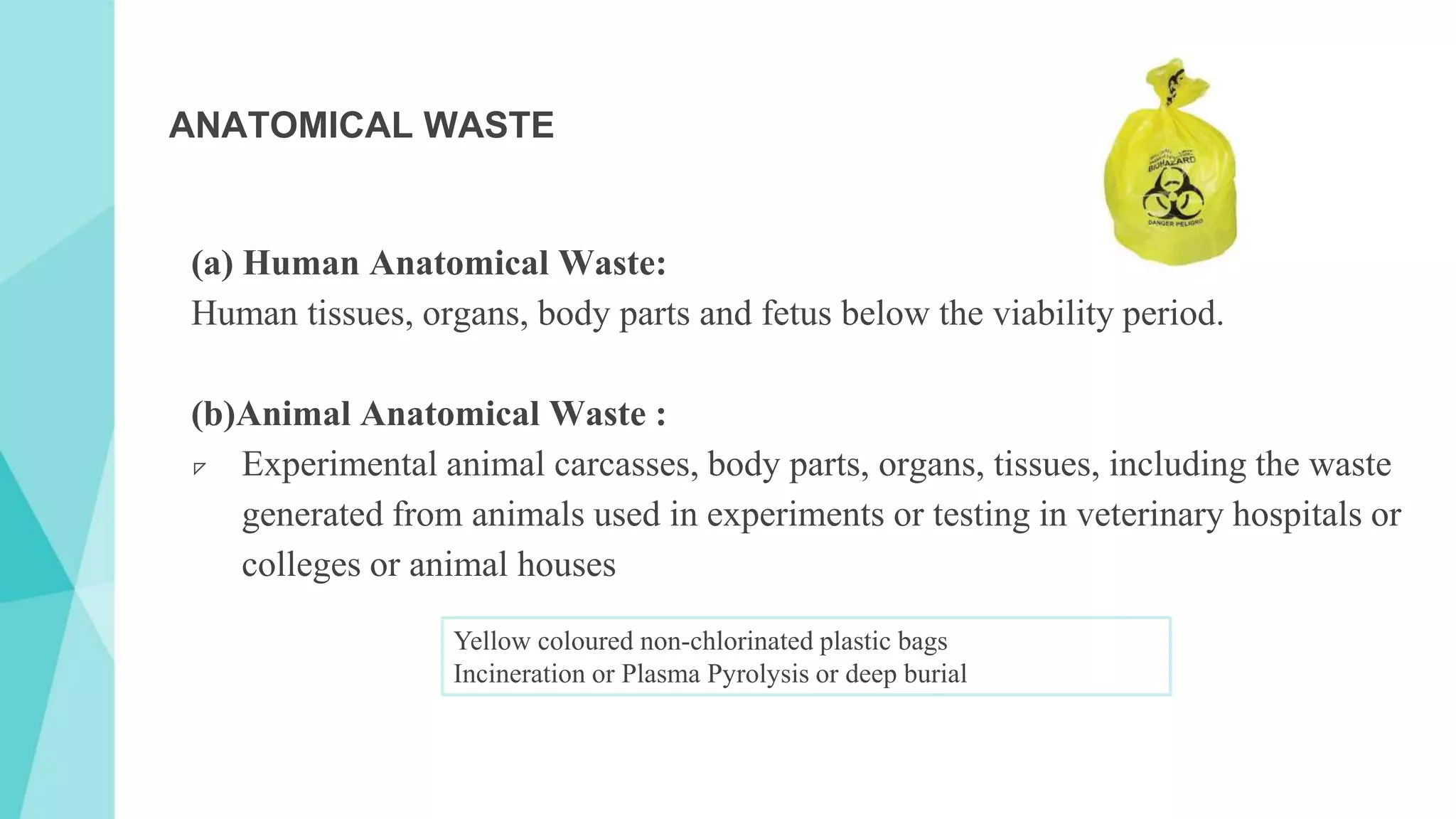 Biomedical waste disposal | PPTX